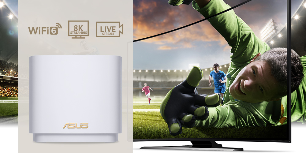 Asus ZenWiFi AX Mini Black WiFi 6 Router (3-Pack) | Online Gaming ...