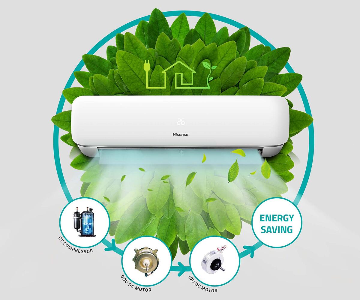 Hisense C2.5kW H3.2kW Reverse Cycle Split System HAWV9KR