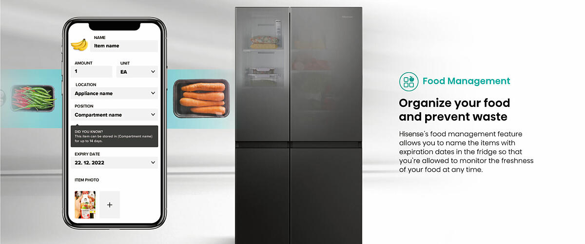 Buy Hisense Side By Side 637L Wifi + Inverter & Led Touch | Nidadanish ...