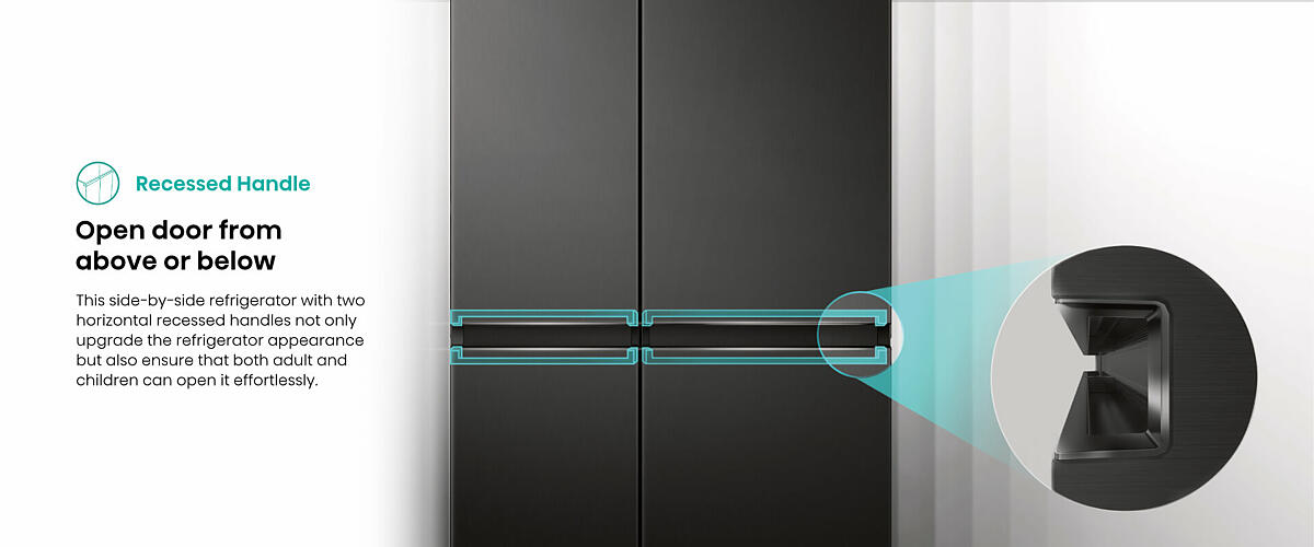 Buy Hisense Side By Side 637L Wifi + Inverter & Led Touch | Nidadanish ...