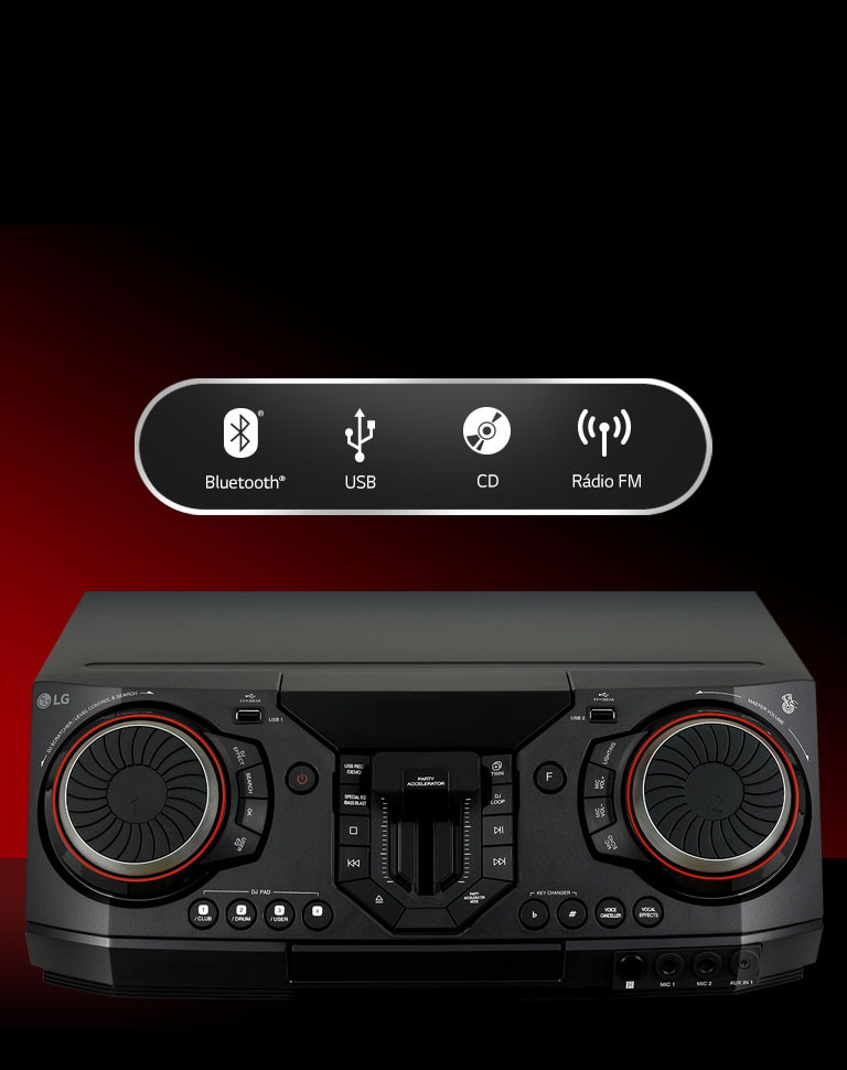 Mini System LG CL87 XBoom USB Bluetooth - 2350W