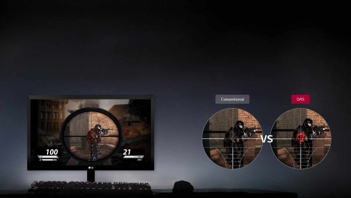 LG MK400H 19.5 inch LED Monitor | Game