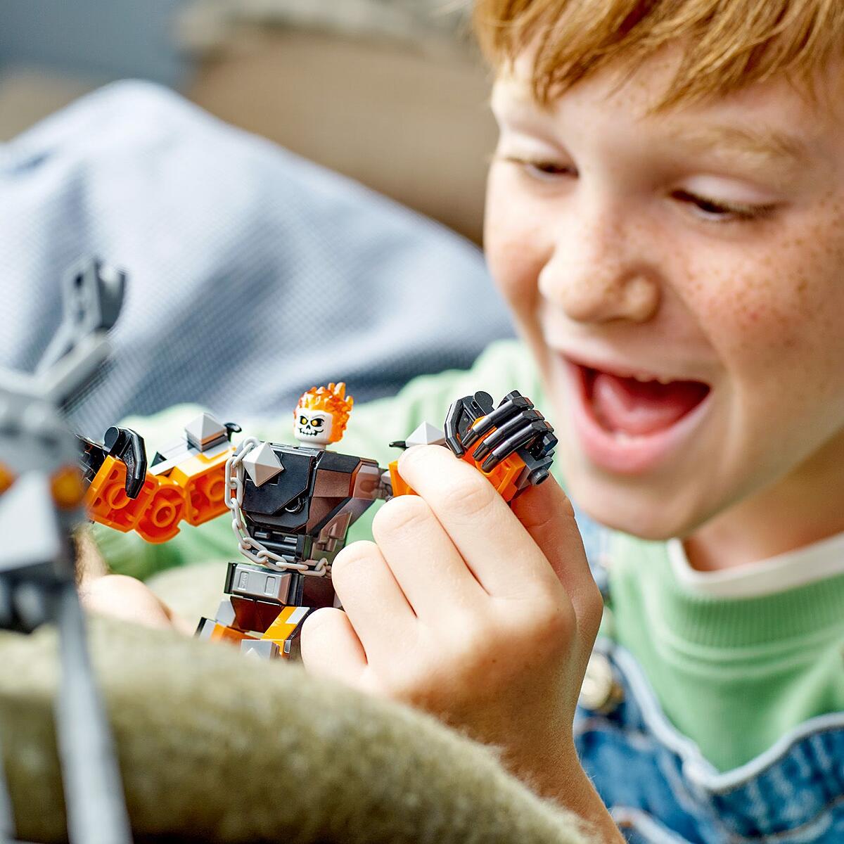 Lego Ghost Rider Mech & Bike | Makro
