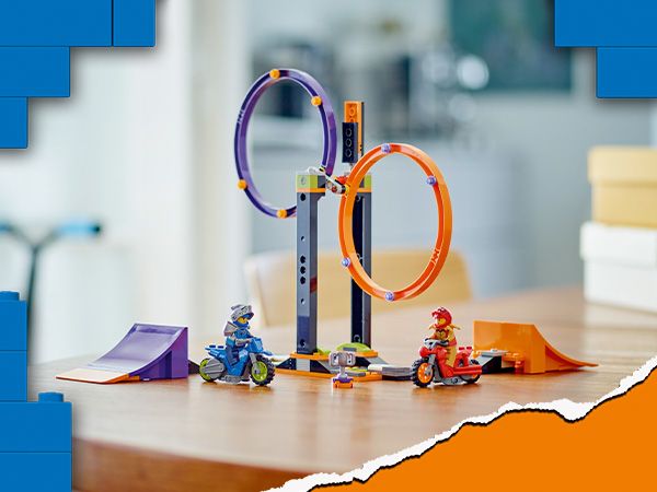 Lego Spinning Stunt Challenge | Makro