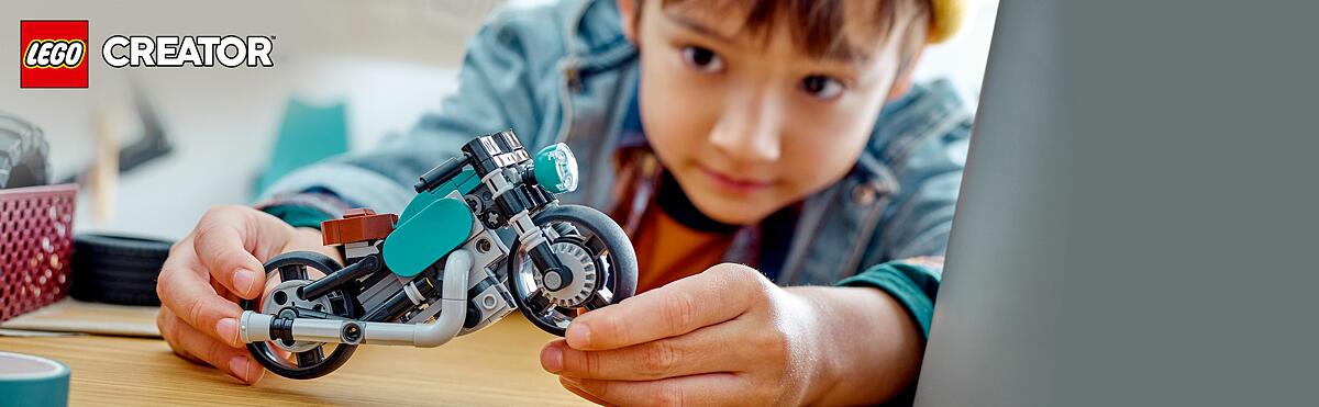 Lego Vintage Motorcycle | Makro