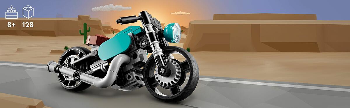 Lego Vintage Motorcycle | Makro