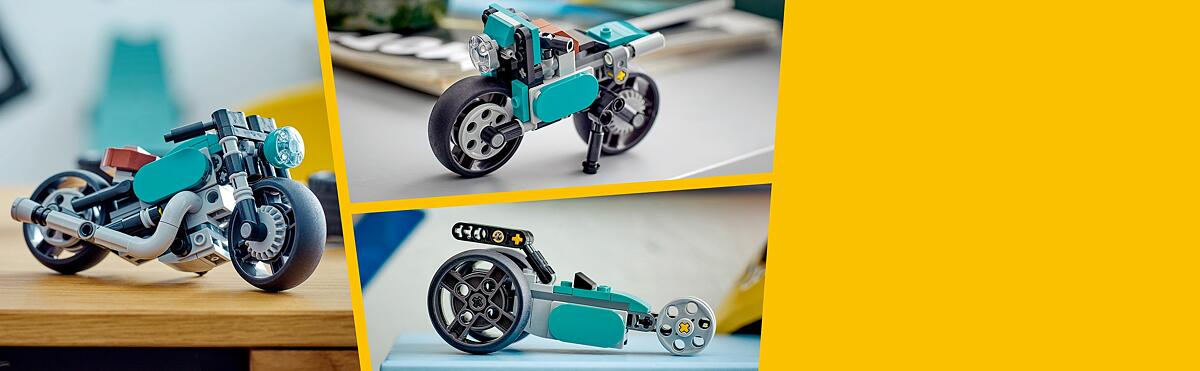 Lego Vintage Motorcycle | Makro