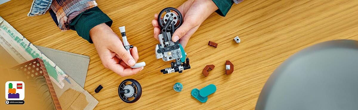 Lego Vintage Motorcycle | Makro