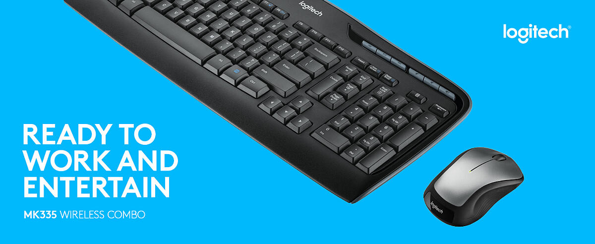 Logitech MK335 Wireless Keyboard and Mouse - BJs Wholesale Club