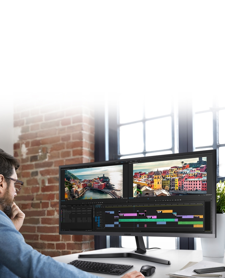 Samsung LS34J552WQNXZA 34-inch UHD UltraWide Monitor