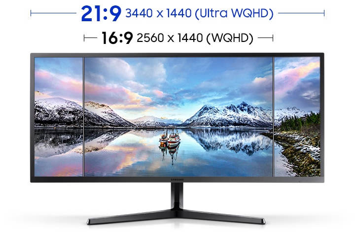 Samsung LS34J552WQNXZA 34-inch UHD UltraWide Monitor