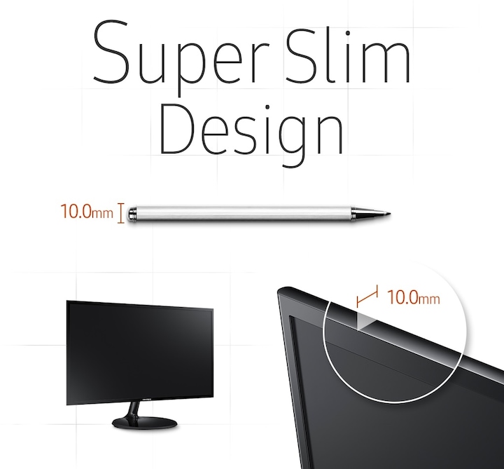 Locação Monitor Samsung S22F350 22" FHD, VGA/HDMI, LOC-S22F350FHD ...