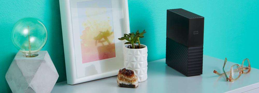 WD My Book 4TB USB 3.0 desktop hard drive with password protection and ...