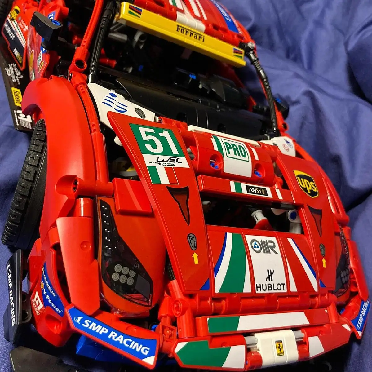 Buy LEGO® Ferrari 488 GTE “AF Corse #51” 42125 | Official LEGO® QA