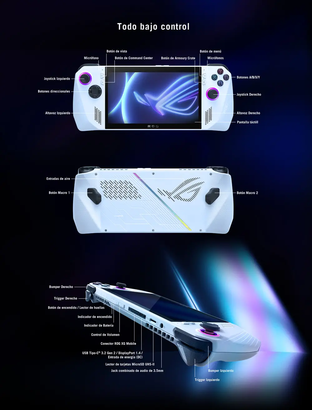 ASUS Consola Portátil ASUS ROG Ally 7 - 512GB | falabella.com