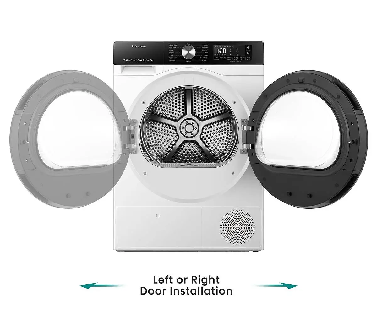 Hisense 8kg Series 3 Heat Pump Dryer HDFS80HS
