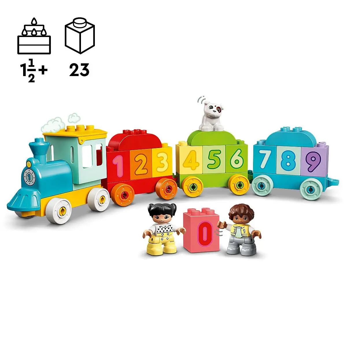 Buy LEGO® DUPLO® My First Number Train 10954 - Now AED 69 | Official ...