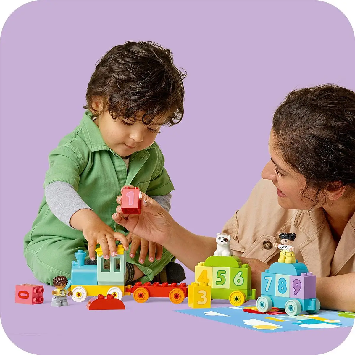 Buy LEGO® DUPLO® My First Number Train 10954 - Now AED 69 | Official ...