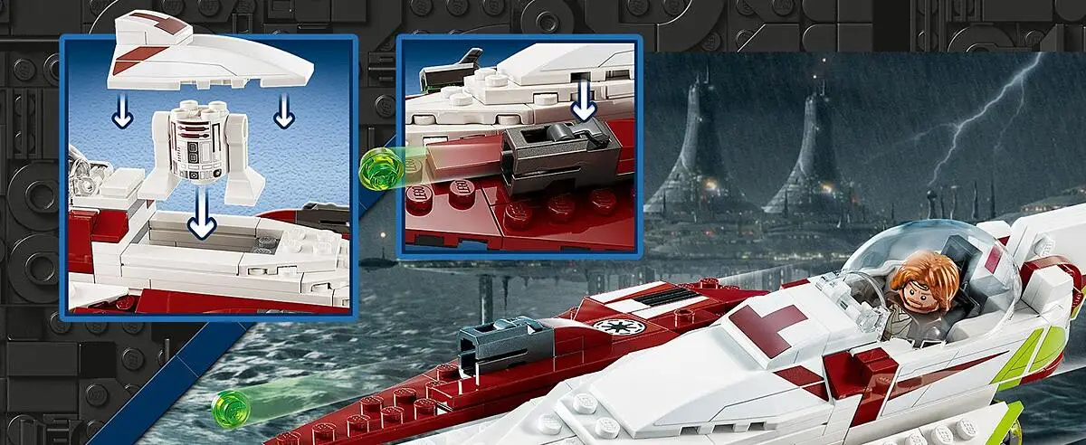 LEGO® Obi-Wan Kenobi’s Jedi Starfighter™ | Official LEGO® AE