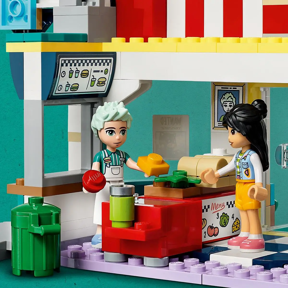 Buy LEGO® 41728 Heartlake Downtown Diner | Official LEGO® AE