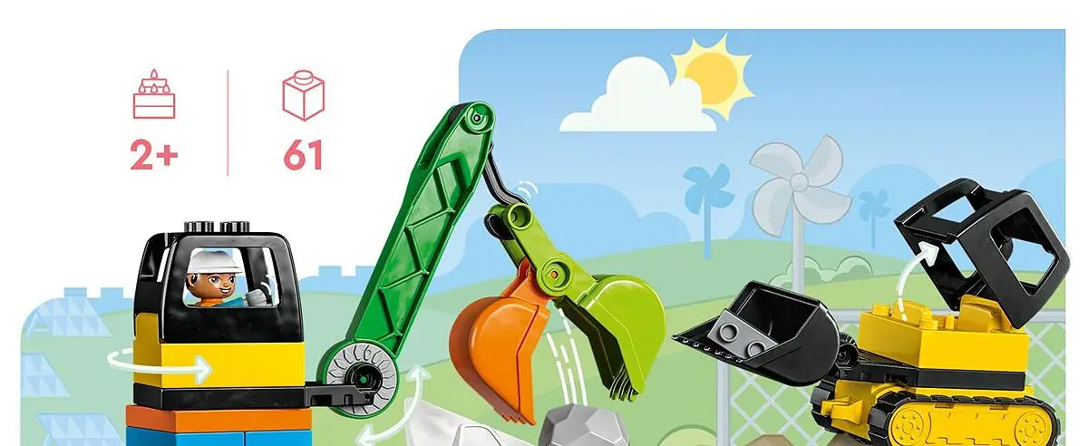 Buy LEGO® Town Construction Site Set 10990 | Official LEGO® BH