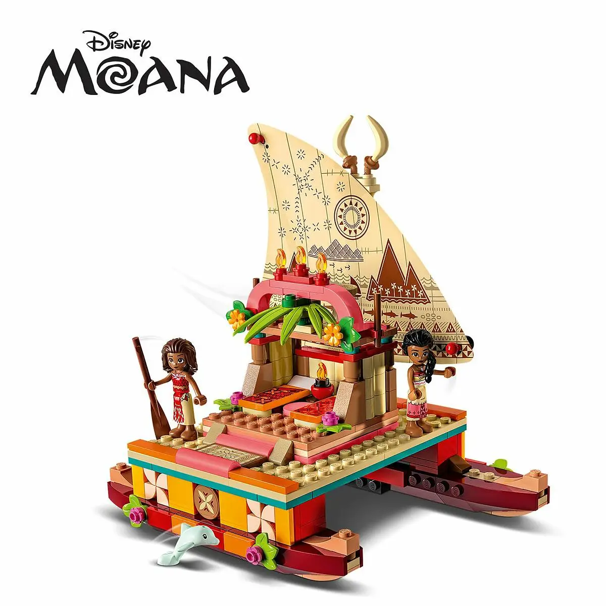 Buy LEGO® Disney Moana's Wayfinding Boat 43210 | Official LEGO® AE