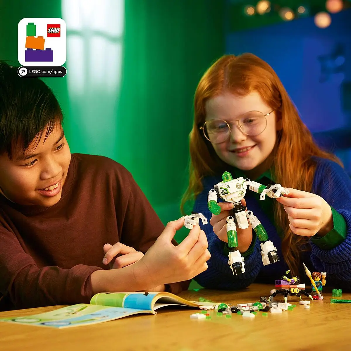 LEGO® Mateo and Z-Blob the Robot | Official LEGO® AE