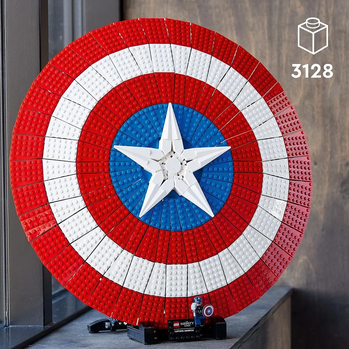 LEGO® Captain America's Shield | Official LEGO® AE