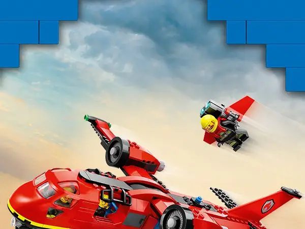 LEGO® Fire Rescue Plane | Official LEGO® AE