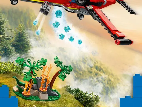 LEGO® Fire Rescue Plane | Official LEGO® AE