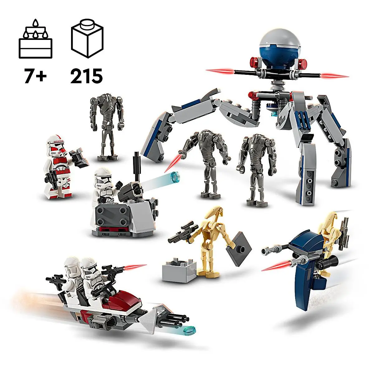 LEGO® Clone Trooper™ & Battle Droid™ Battle Pack | Official LEGO® AE