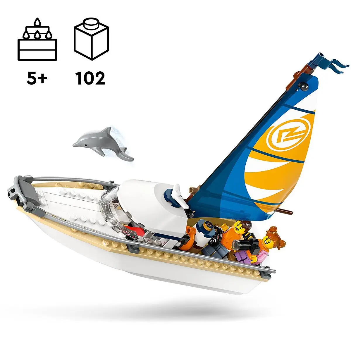 Buy LEGO® Sailboat 60438 | Official LEGO® QA