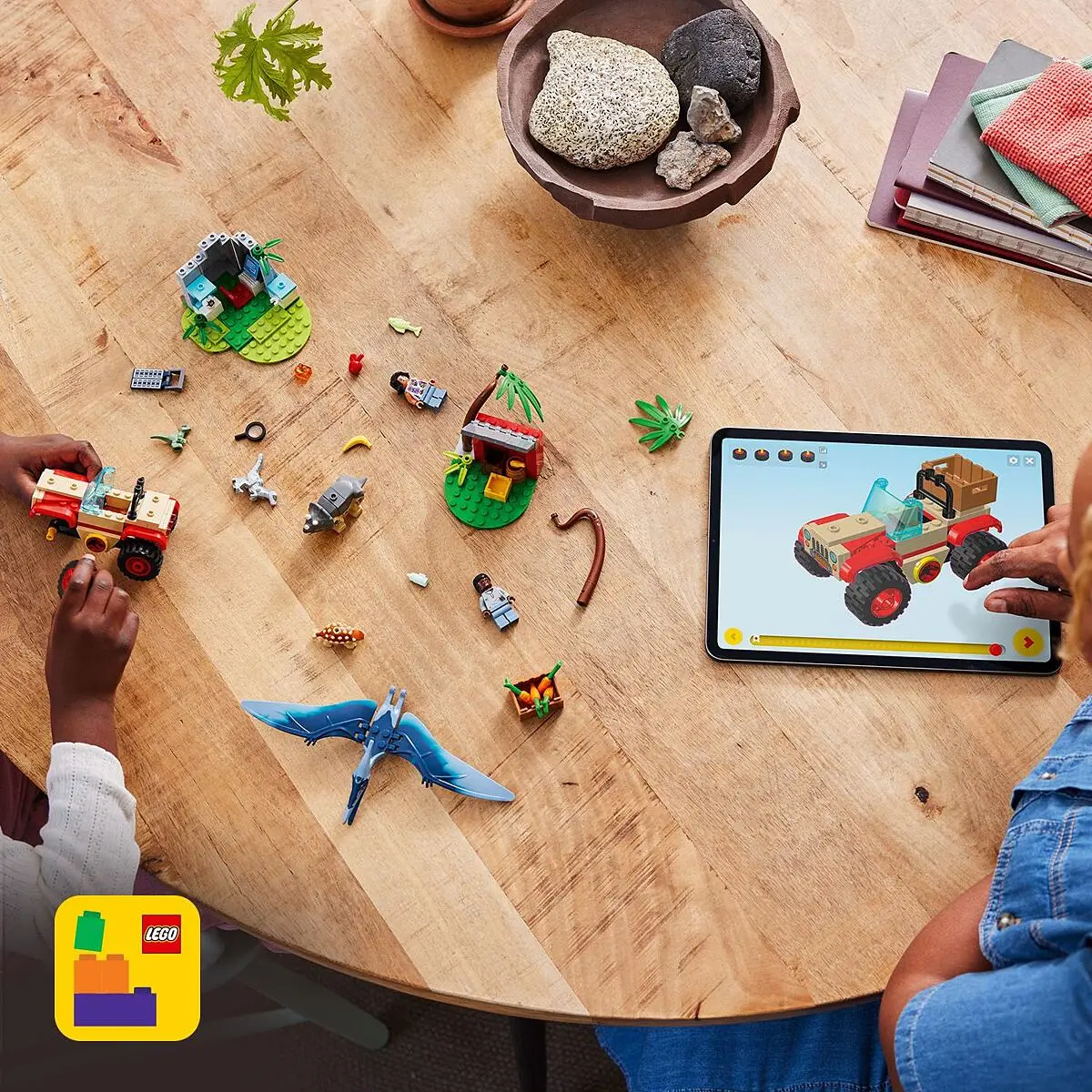 Buy LEGO® Baby Dinosaur Rescue Center 76963 | Official LEGO® QA