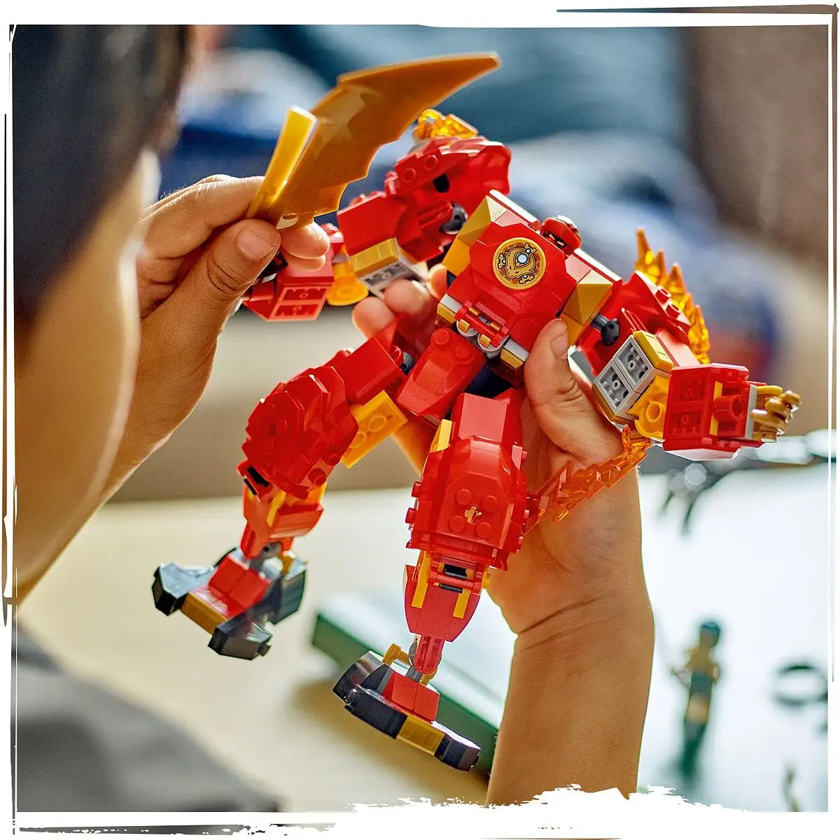 Buy LEGO® Kai's Elemental Fire Mech 71808 | Official LEGO® QA