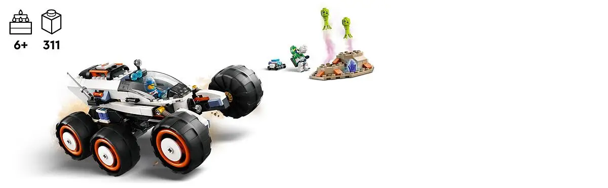 LEGO® Space Explorer Rover and Alien Life | Official LEGO® AE