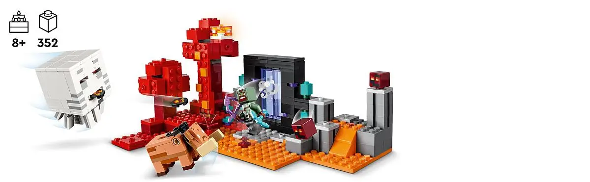 LEGO® The Nether Portal Ambush | Official LEGO® AE