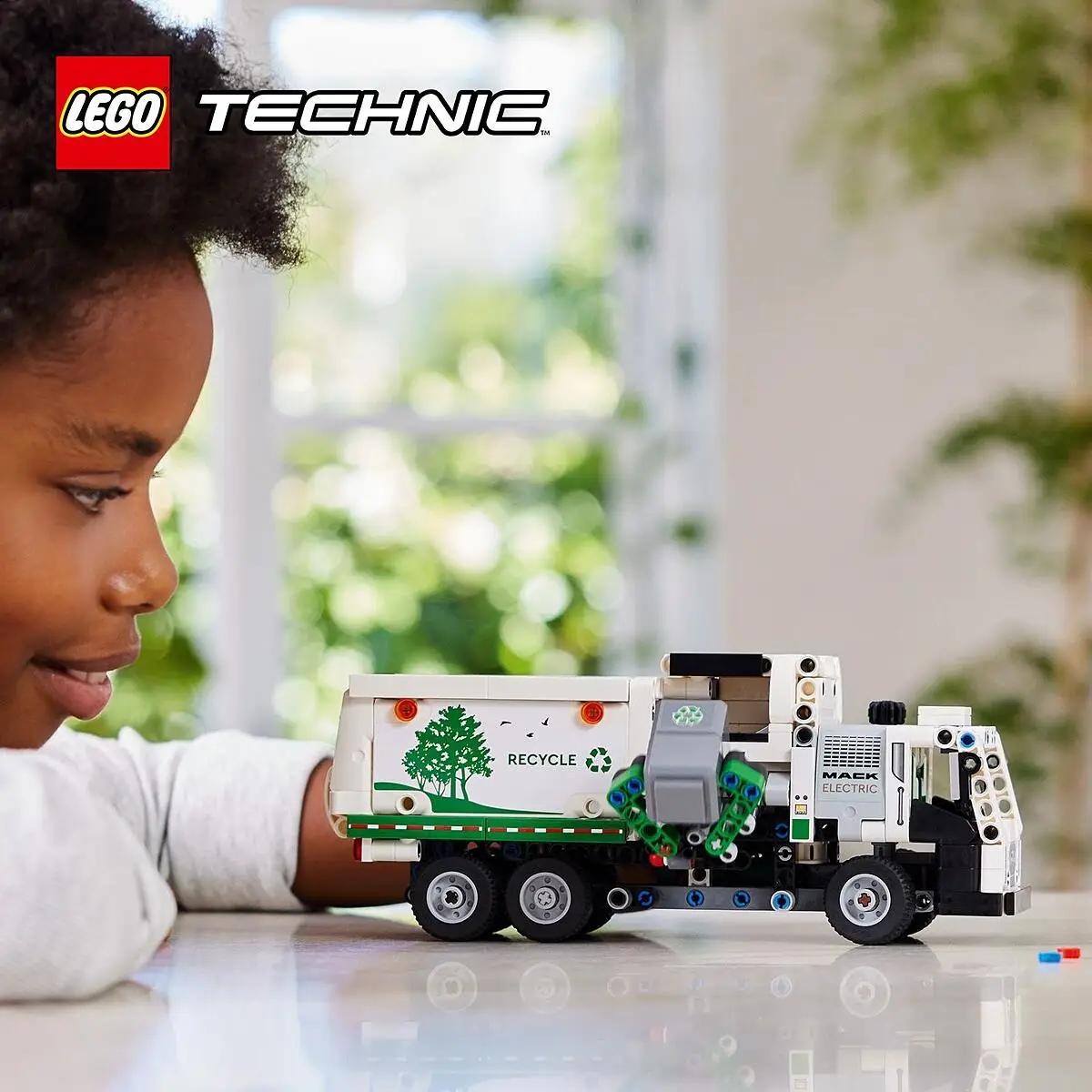 Buy LEGO® Mack® LR Electric Garbage Truck 42167 | Official LEGO® KW