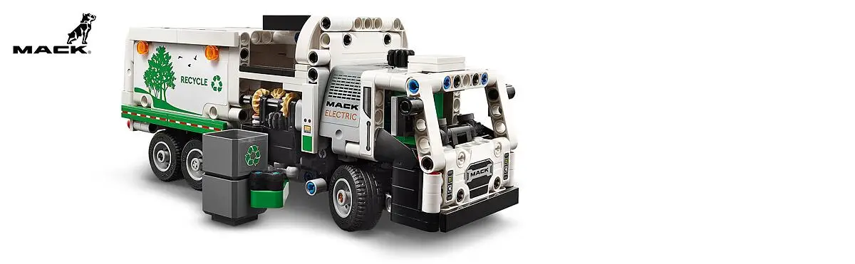 Buy LEGO® Mack® LR Electric Garbage Truck 42167 | Official LEGO® QA
