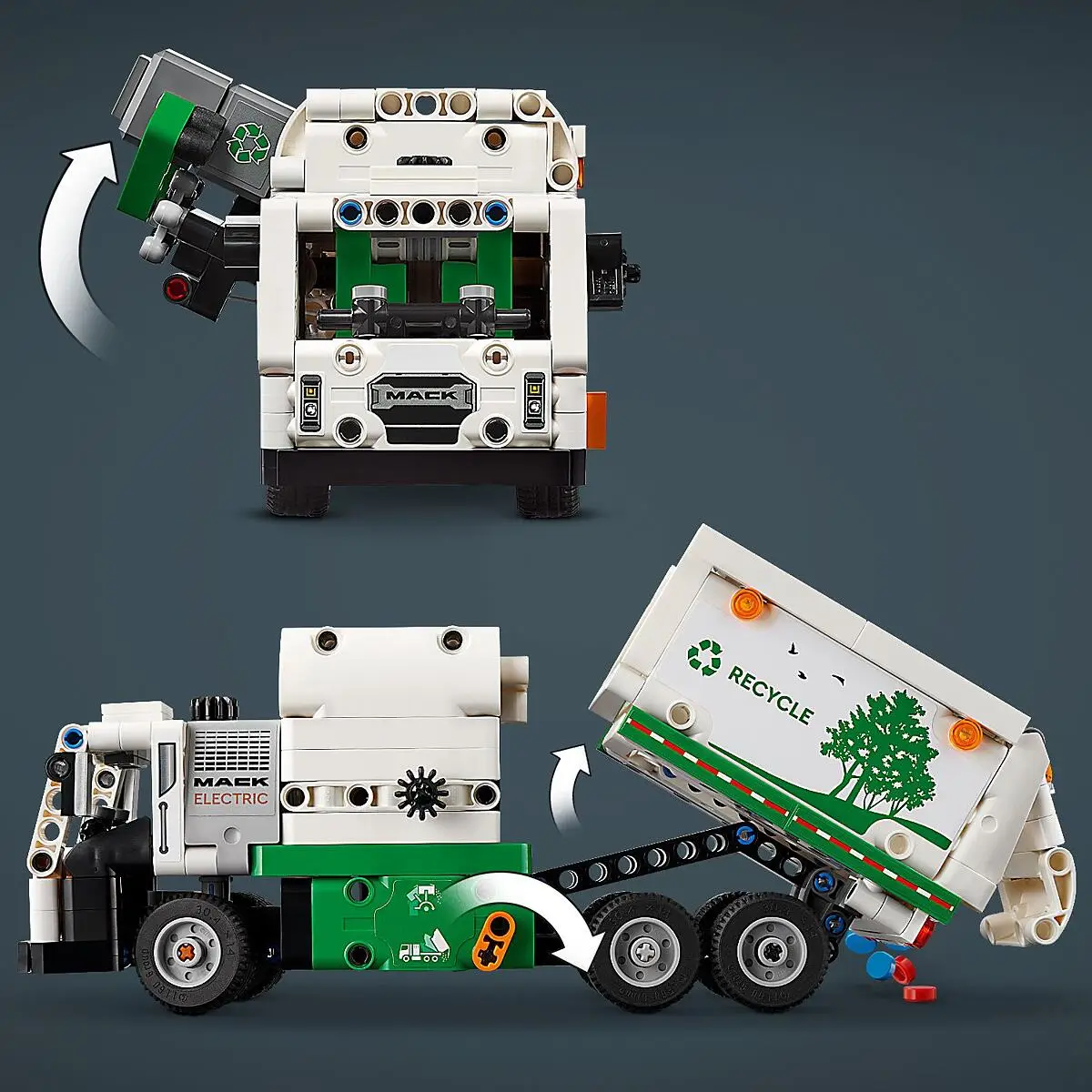 Buy LEGO® Mack® LR Electric Garbage Truck 42167 | Official LEGO® KW