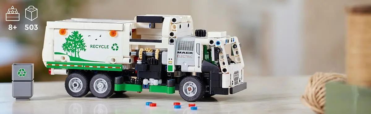 Buy LEGO® Mack® LR Electric Garbage Truck 42167 | Official LEGO® KW