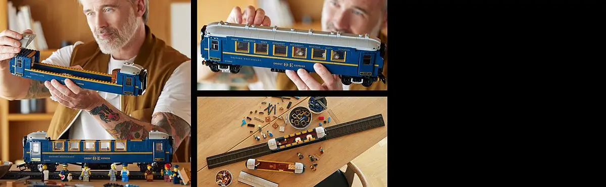 LEGO® The Orient Express Train | Official LEGO® QA