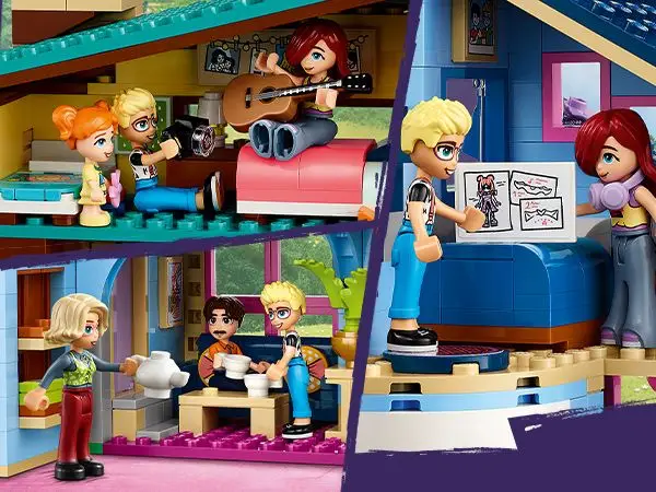 Buy LEGO® Olly and Paisley's Family Houses 42620 | Official LEGO® KW