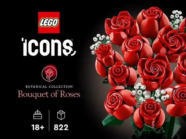LEGO® Bouquet of Roses | Official LEGO® AE