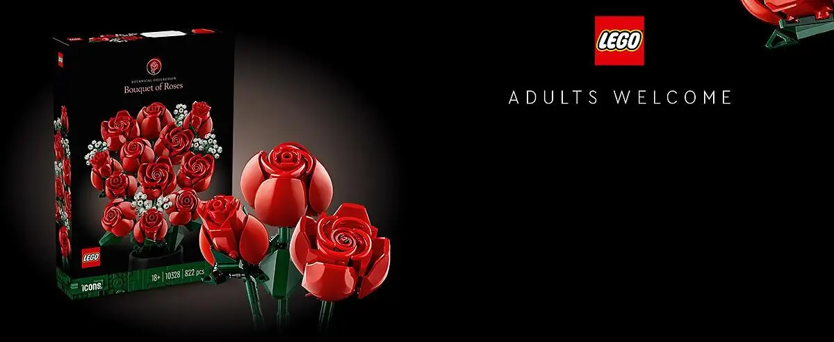 LEGO® Bouquet of Roses | Official LEGO® AE