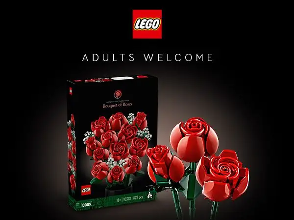 LEGO® Bouquet of Roses | Official LEGO® AE
