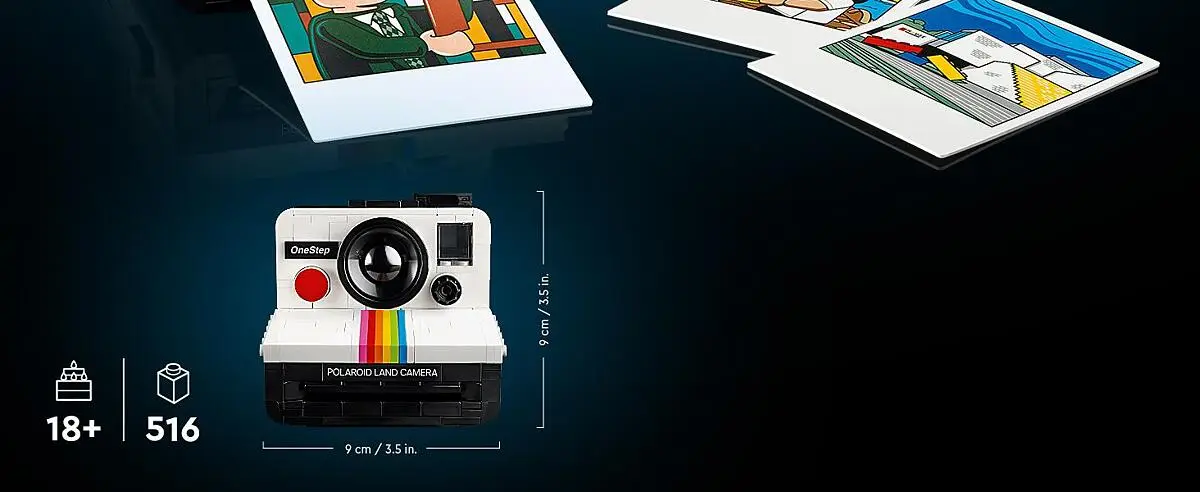Buy LEGO® Polaroid OneStep SX-70 Camera 21345 | Official LEGO® QA