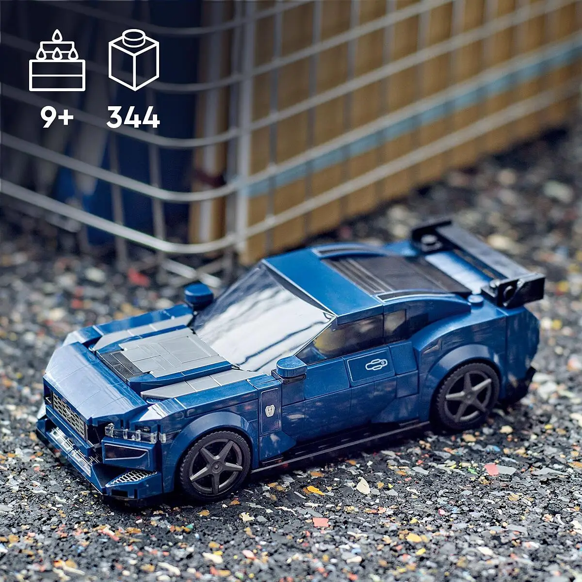LEGO Speed Champions Ford Mustang Dark Horse sportbil 76920 - LEGO ...