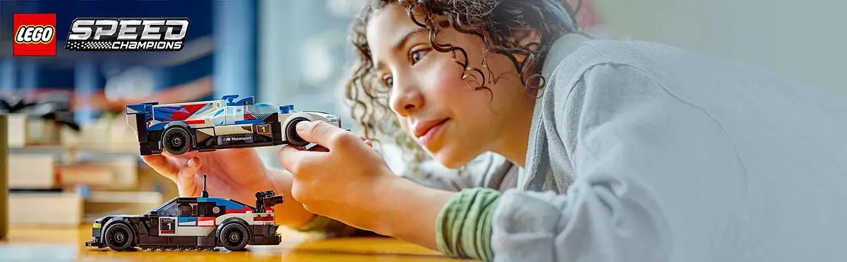 LEGO Speed Champions BMW M4 GT3 och BMW M Hybrid V8 racerbilar 76922 ...