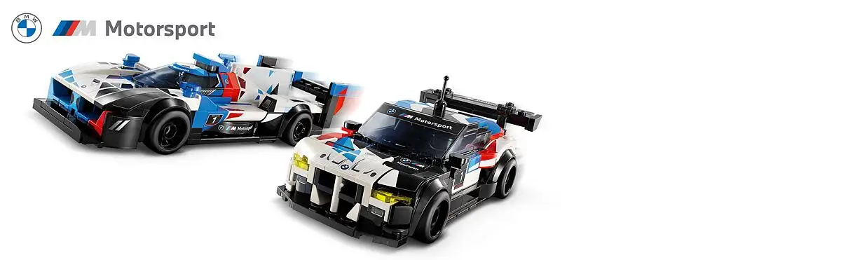 LEGO Speed Champions BMW M4 GT3 och BMW M Hybrid V8 racerbilar 76922 ...