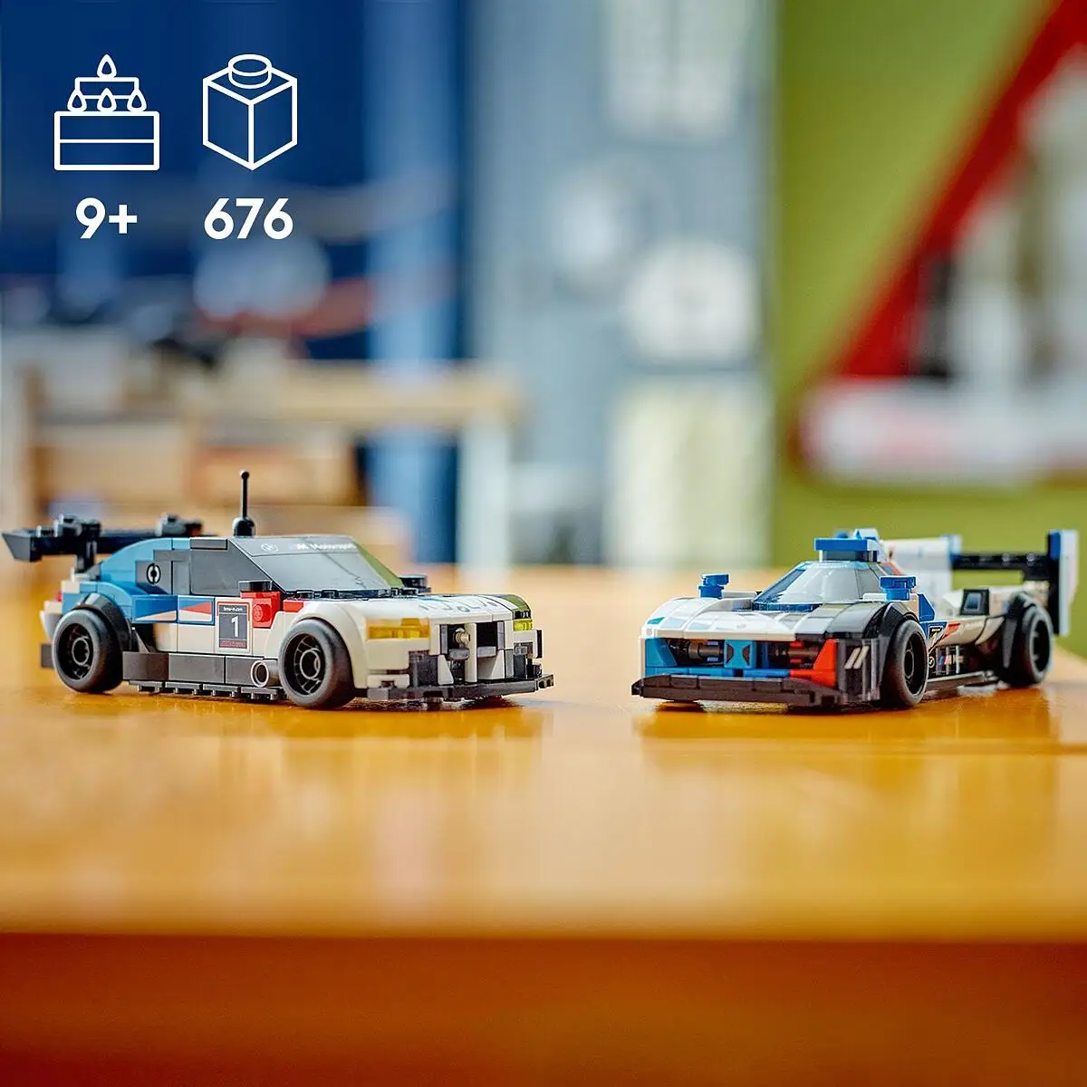LEGO Speed Champions BMW M4 GT3 och BMW M Hybrid V8 racerbilar 76922 ...